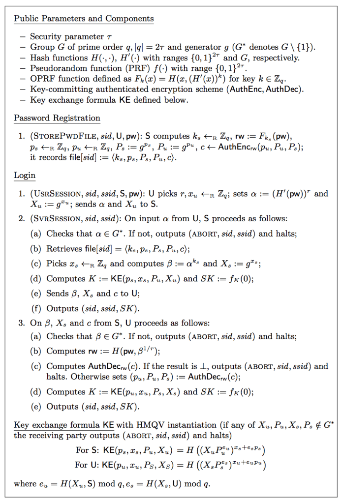 Let’s talk about PAKE – A Few Thoughts on Cryptographic Engineering